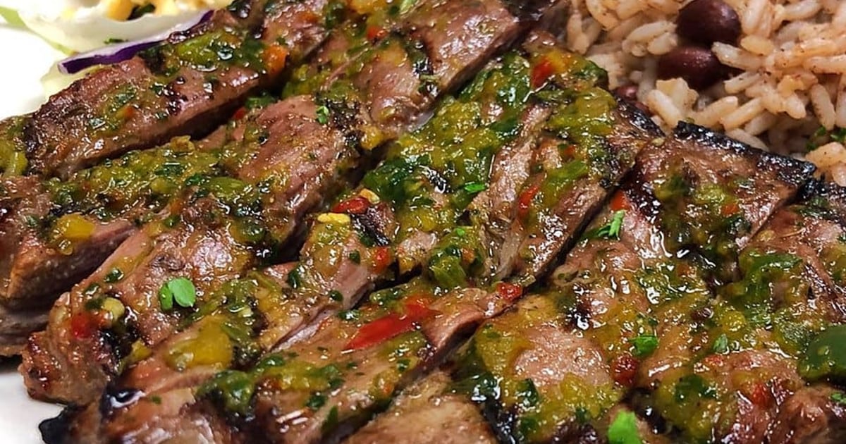 Churrasco (Cuban style) - Menu - Caribbean Haven Restaurant & Catering ...