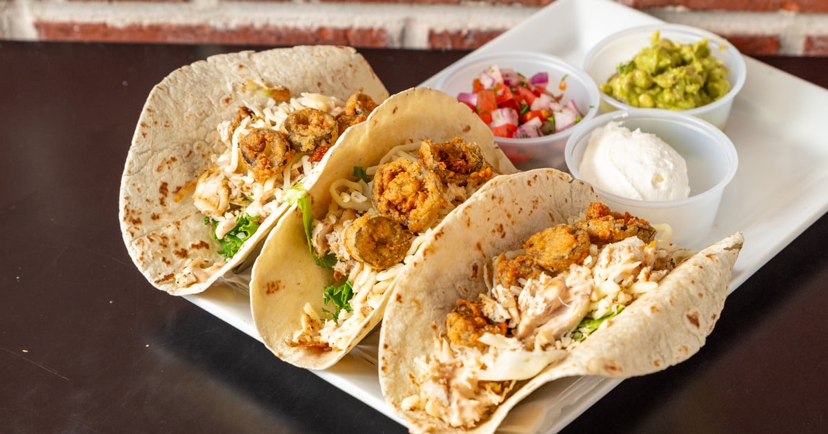 The Yard Bird | Chicken Tacos - Dinner - Brickhouse Grille