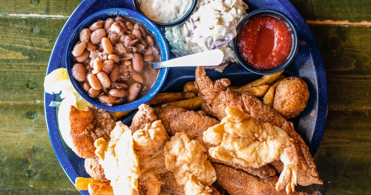 Fish & Shrimp Combo - Cherry Creek Catfish - Southern Restaurant in ...