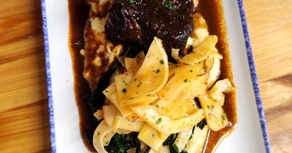 Braised Short Rib - menu - Scorpacciata - Italian Restaurant in Shaker ...