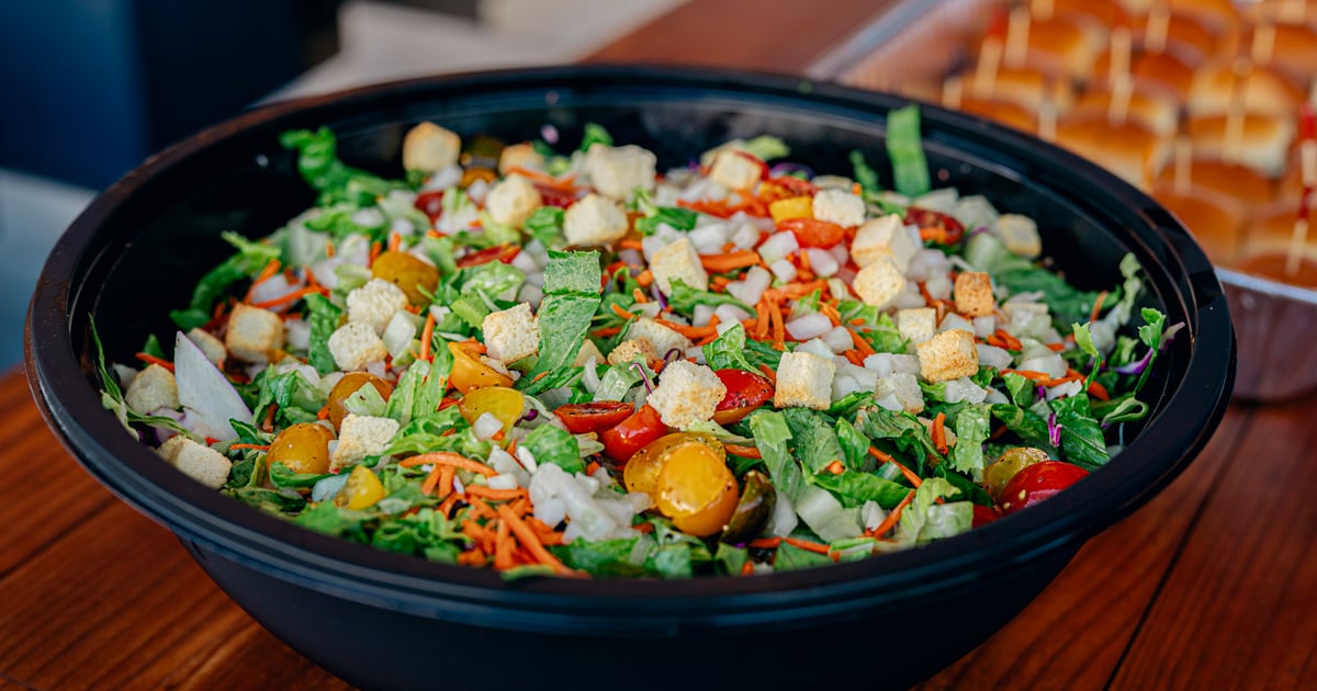 Catering Big Top House Salad - Big Top Brewing - Brewery in FL