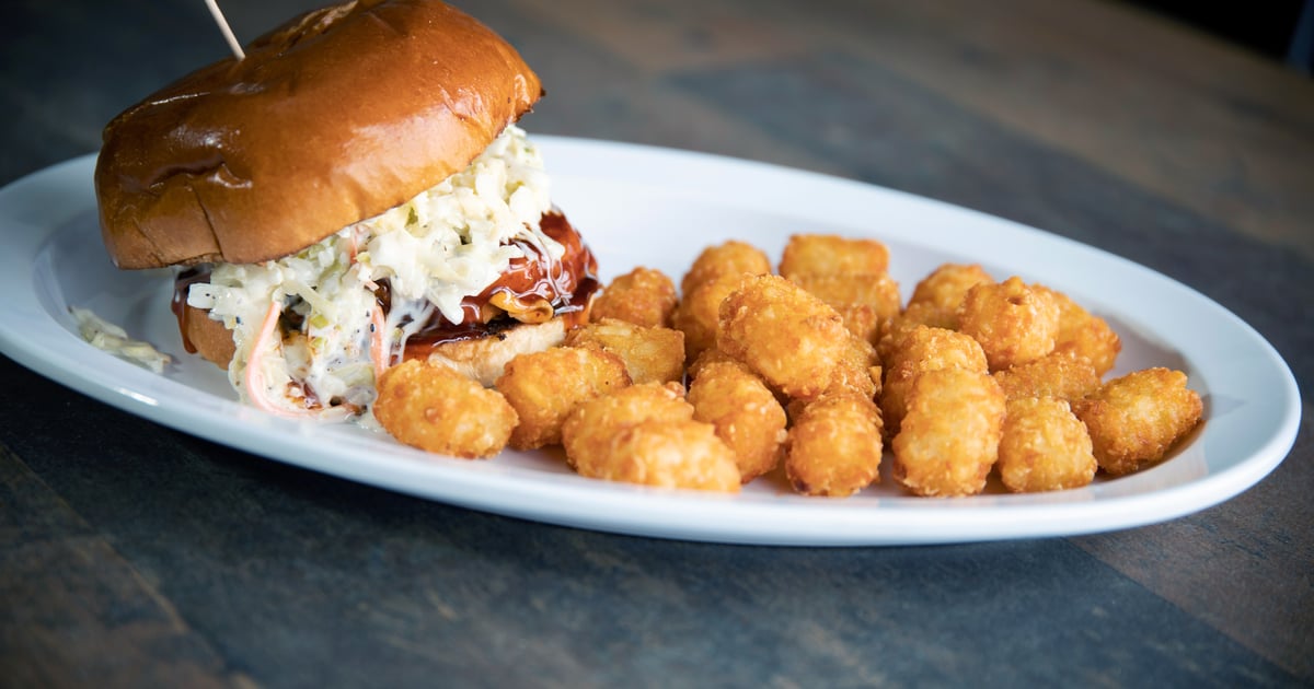 Korean Bbq Chicken Sandwich - Menu - Finn's Craft Beer Tap House - Bar ...