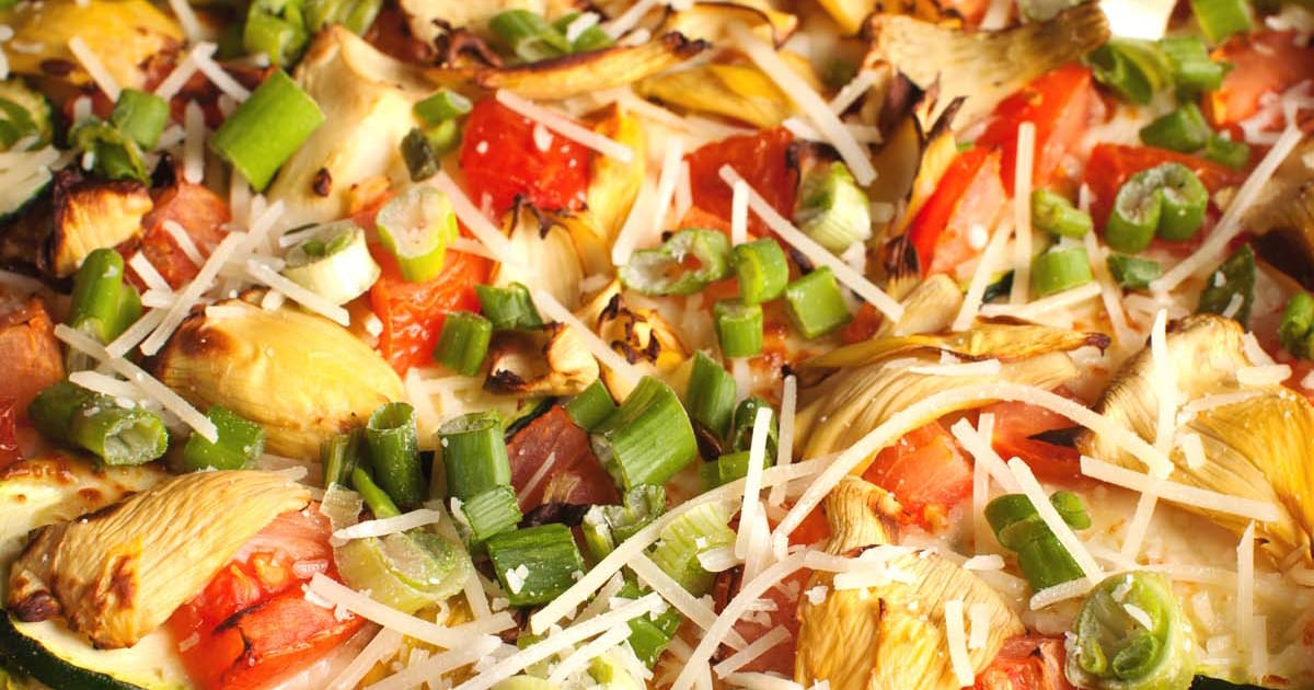 LARGE 14" THREE TOPPINGS PIZZA - Pizza Express Paso Robles - Pizza ...