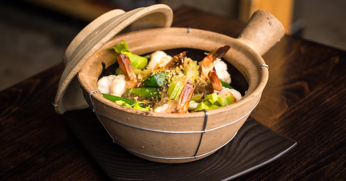 Geyser Shrimp in Clay Pot - Sea Thai Brooklyn - Asian Restaurant in ...