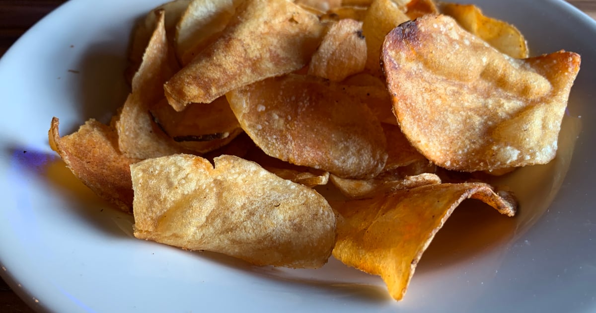 Homestyle Fried Potato Chips - Main - Tavern on the Tracks