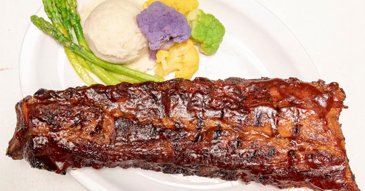 Baby Back Ribs - Dinner Entrées - Carlee's - Bar & Grill in Borrego ...