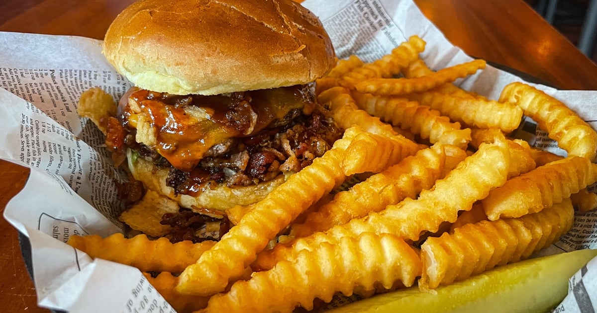 Jack Daniel's Burger - Barrett's Alehouse - American Restaurant in MA