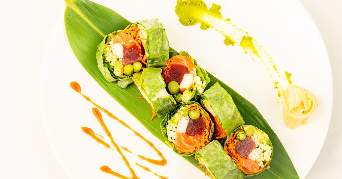 Summer Breeze Roll (No Rice) - Zen Japanese Grill & Sushi Bistro ...