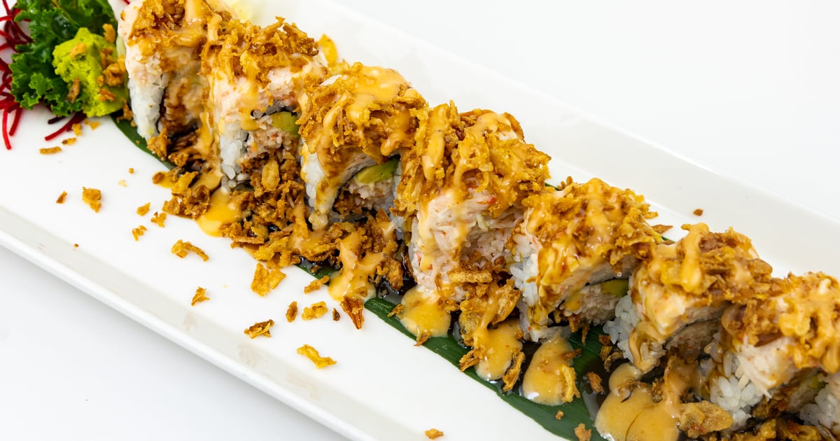 Fantasy Crunchy Roll - From the Sushi Bar - Zen Japanese Grill & Sushi ...