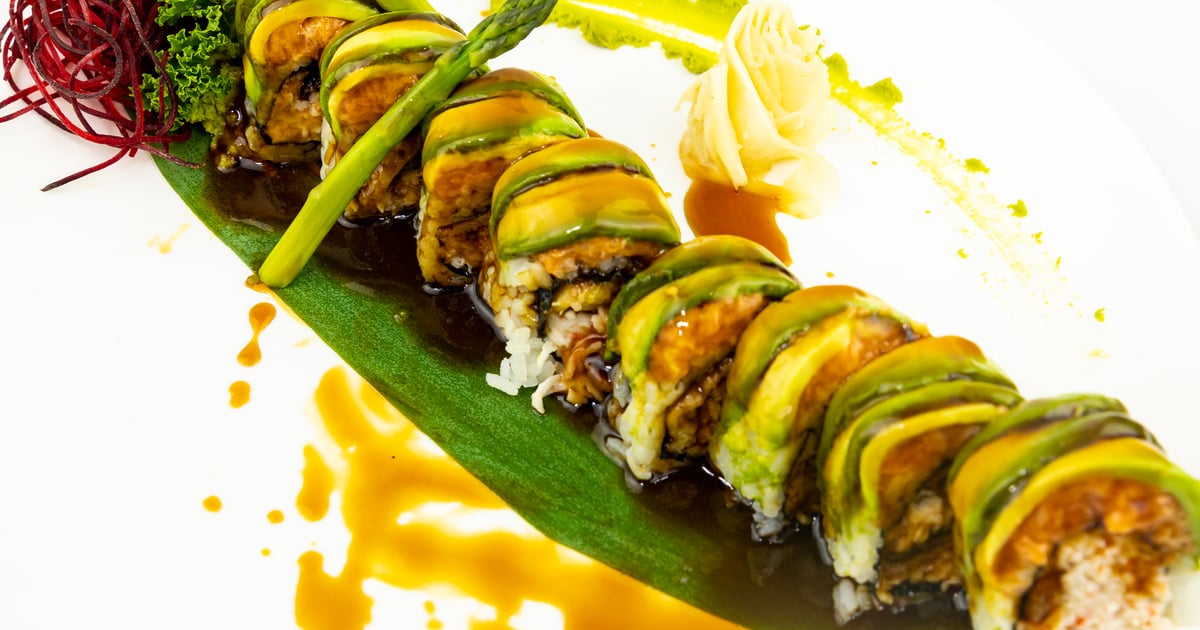 Dancing with the Dragon Roll - Zen Japanese Grill & Sushi Bistro ...