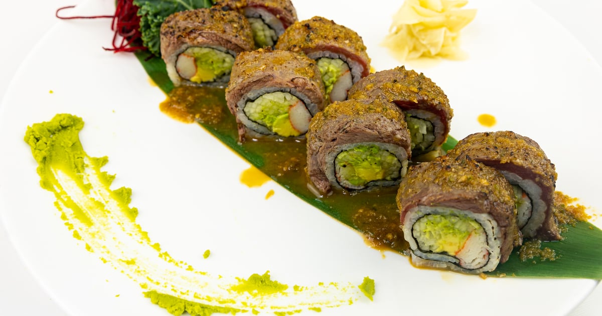 Filet Mignon Roll - From the Sushi Bar - Zen Japanese Grill & Sushi ...