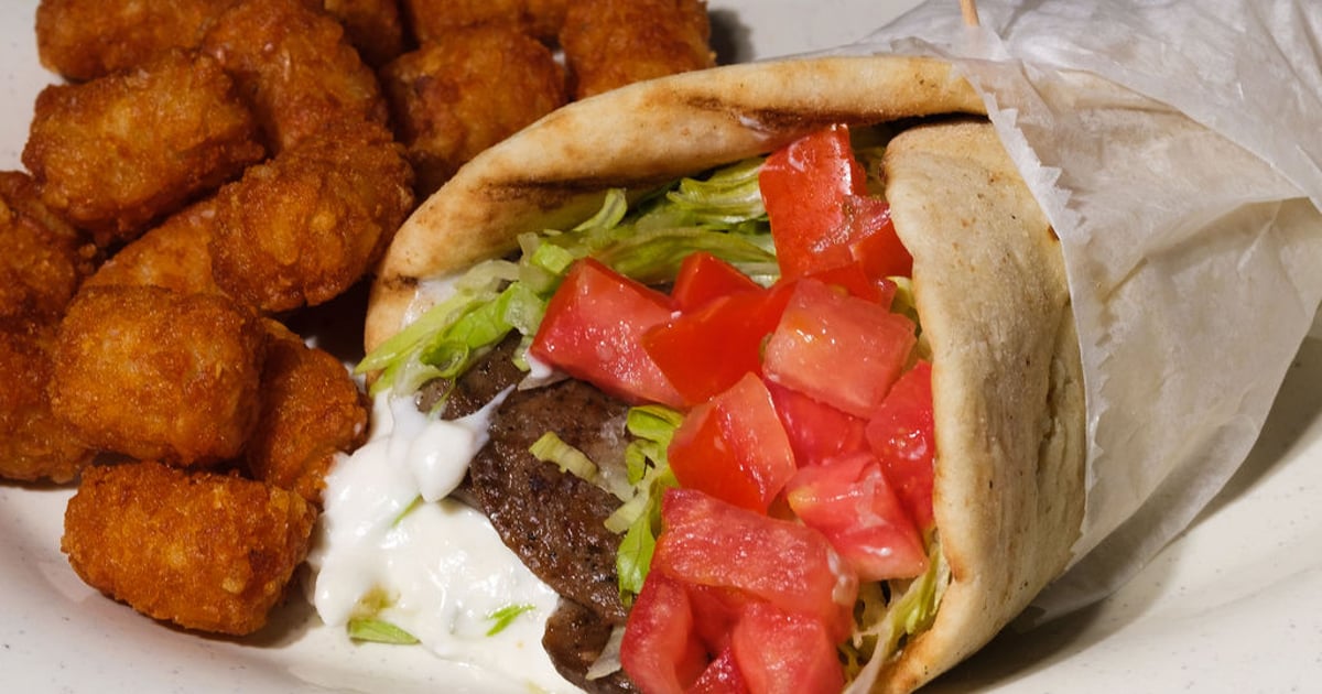 Mediterranean Gyro - The Ship & Anchor Pub - Tavern in Sandy Springs, GA