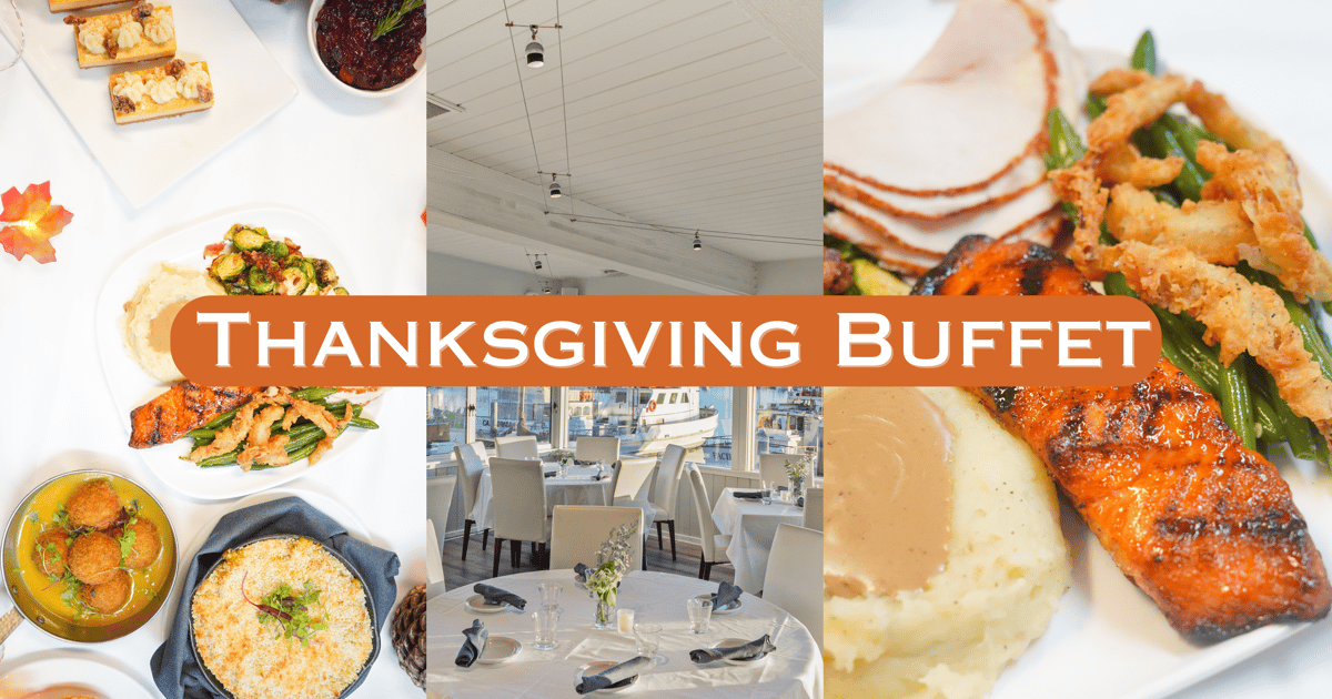 Thanksgiving Buffet - Water's Edge Restaurant and Bar
