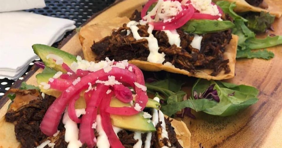TOSTADAS DE MOLE NEGRO - Patria Cocina: Authentic Mexican Restaurant in ...