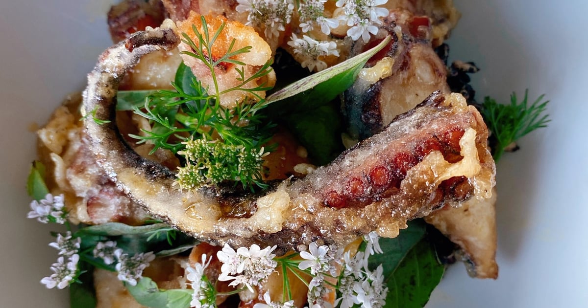 Crispy Octopus - PM Menu - The Attic - Southern Style Restaurant in ...