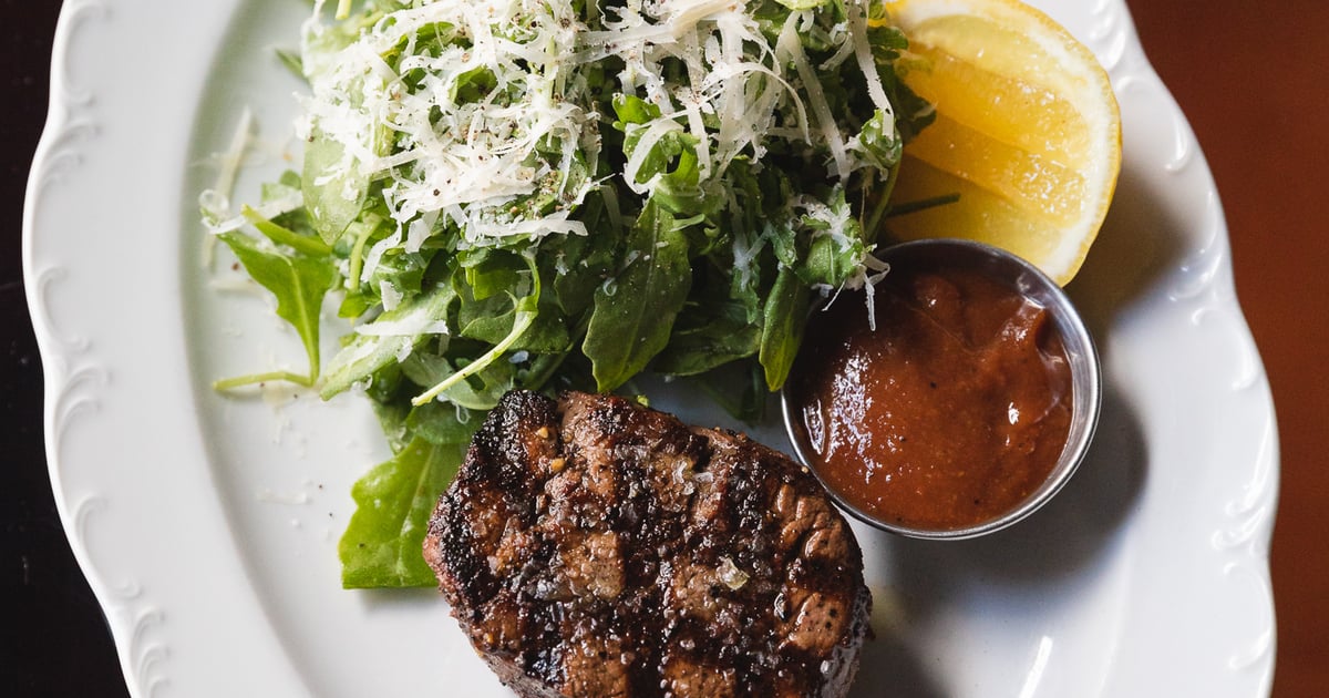 Filet Mignon Steak Taligata - PM Menu - The Attic - Southern Style ...