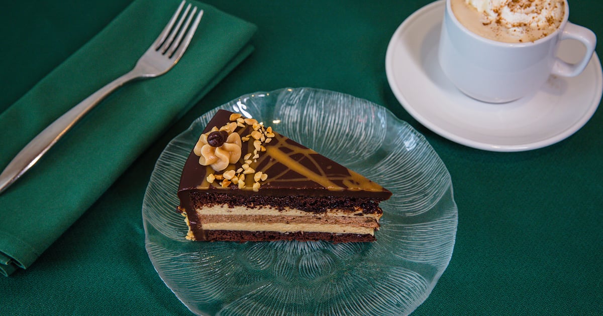 Peanut Butter Torte - Dessert Menu - Phillips European Restaurant ...
