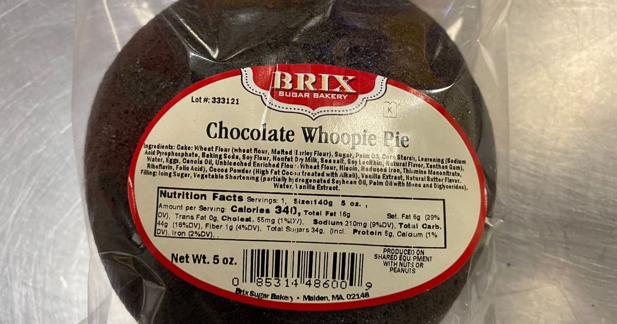 Pre-packaged Whoopie Pie - Bad Larry's Bar and Grill - Bar & Grill in ...