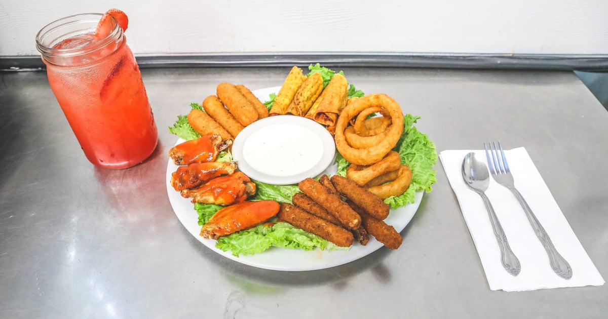 Sampler Platter - Beaumont Cafe Country Kitchen - American Restaurant ...
