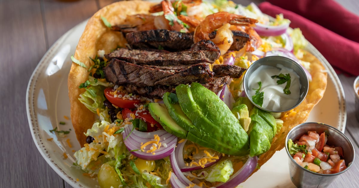 Big @$$ Taco Salad - Monica's Riverview - Brunch Restaurant in CA