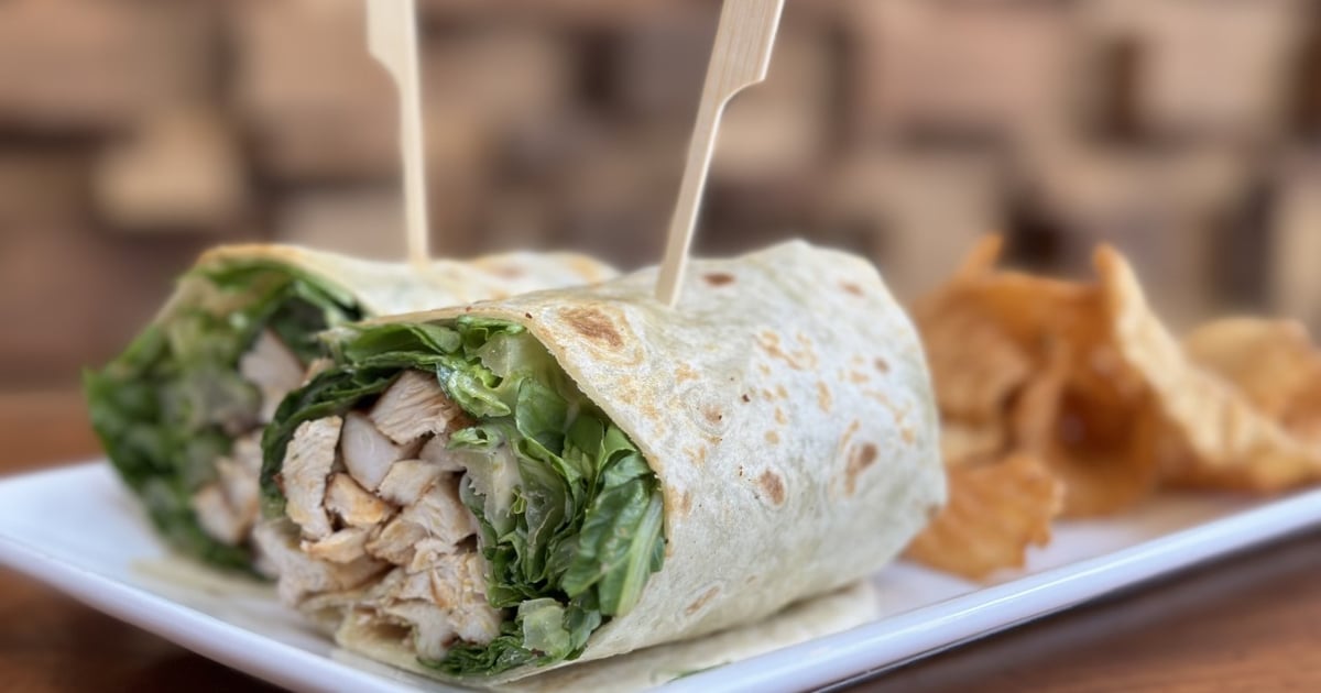 Chicken Caesar Wrap - Black River Tavern - American Restaurant in OH