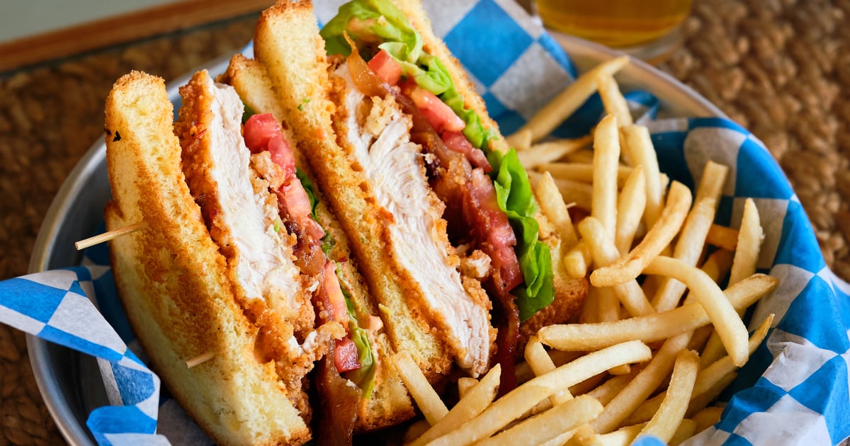 Fried Chicken Club Sandwich - The Big Ketch - Seafood Restaurant in ...