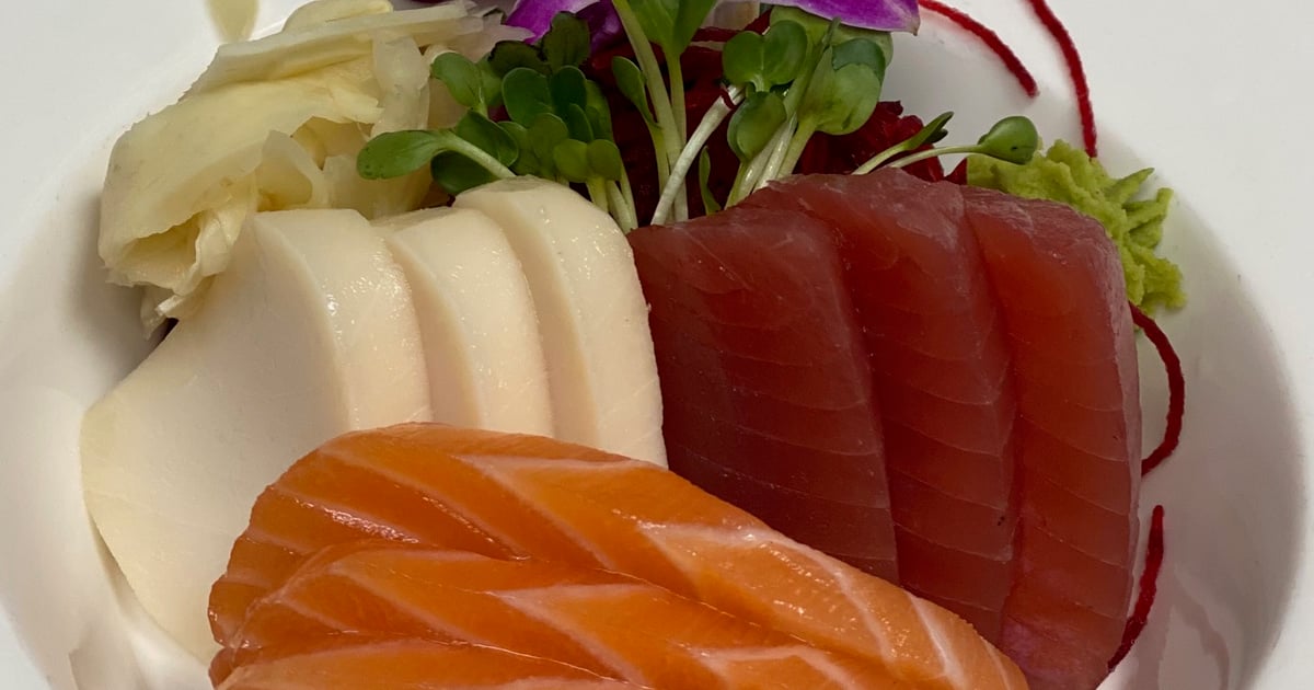Sashimi Appetizer* - Izumi Asian Bistro Woodstock - Asian Fusion ...