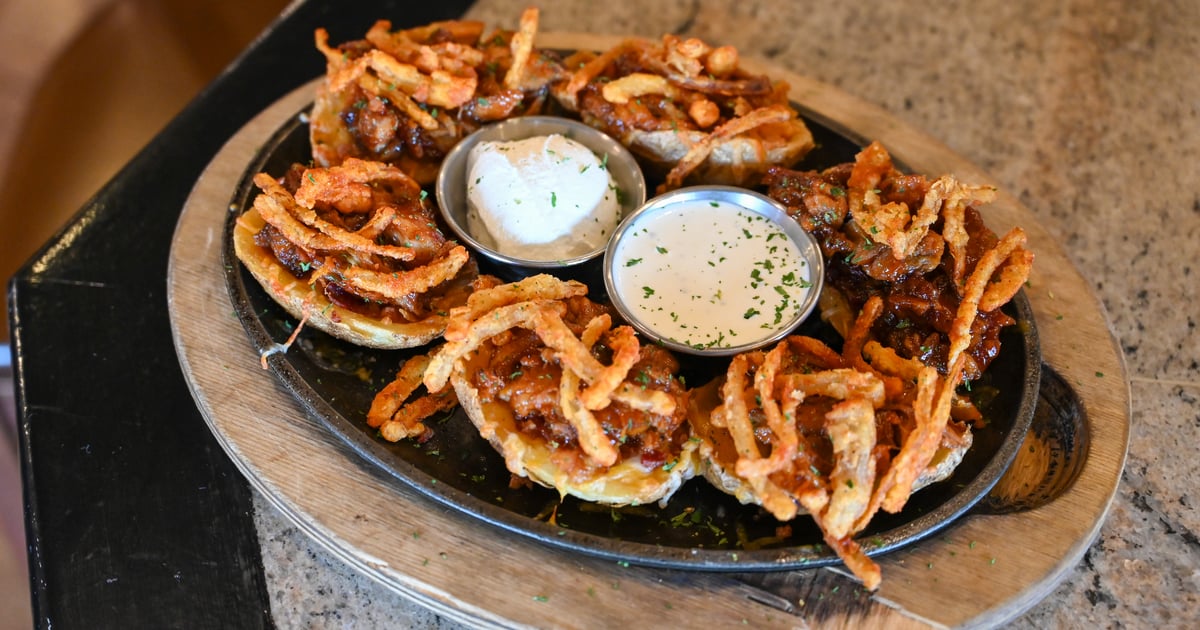 BBQ skins - Food - Hebron Grille