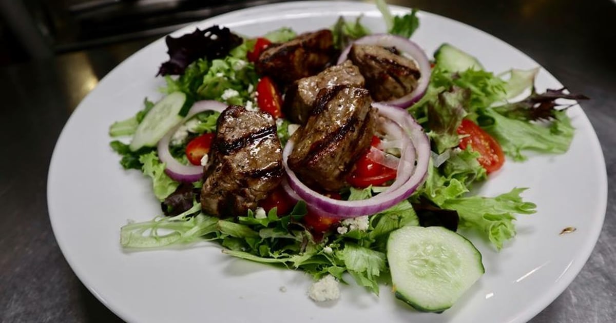 Steak Tip Salad - Teddy G's - American Restaurant in Sturbridge, MA