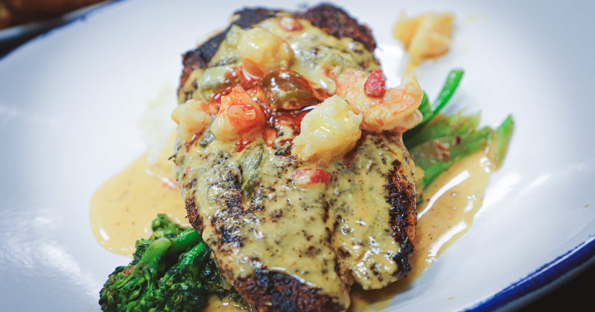 Redfish Pontchartrain - Good Charlie's Oyster Bar & Seafood Kitchen ...