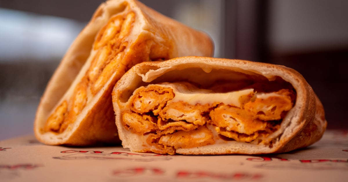 Spicy Chicken Calzone - J's Deli