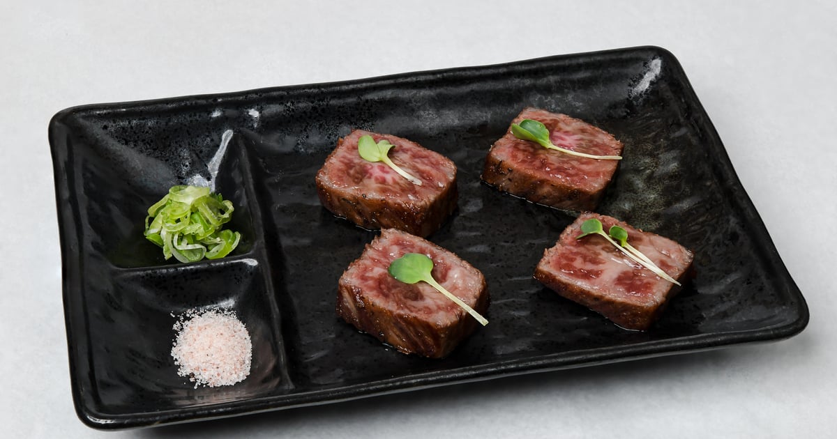 2oz. Japanese A5 Wagyu - Blue Ribbon Sushi Bar & Grill - Financial ...