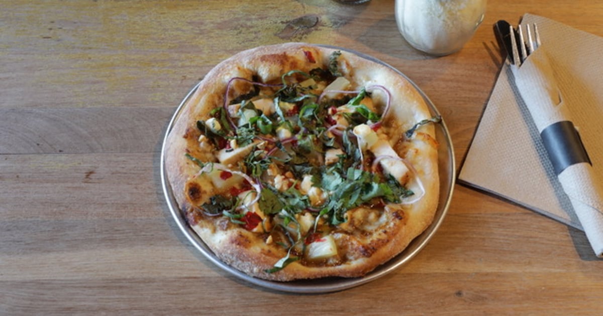 8" THAI PIE - Food Menu Ordering - The Pizza Kitchen - Restaurant in ...