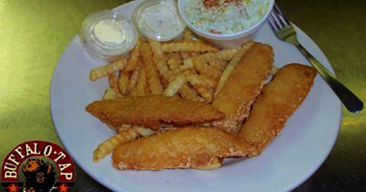 Cod Fish Fry Dinner - Full Menu - Buffalo Tap - Bar & Grill in Savage, MN