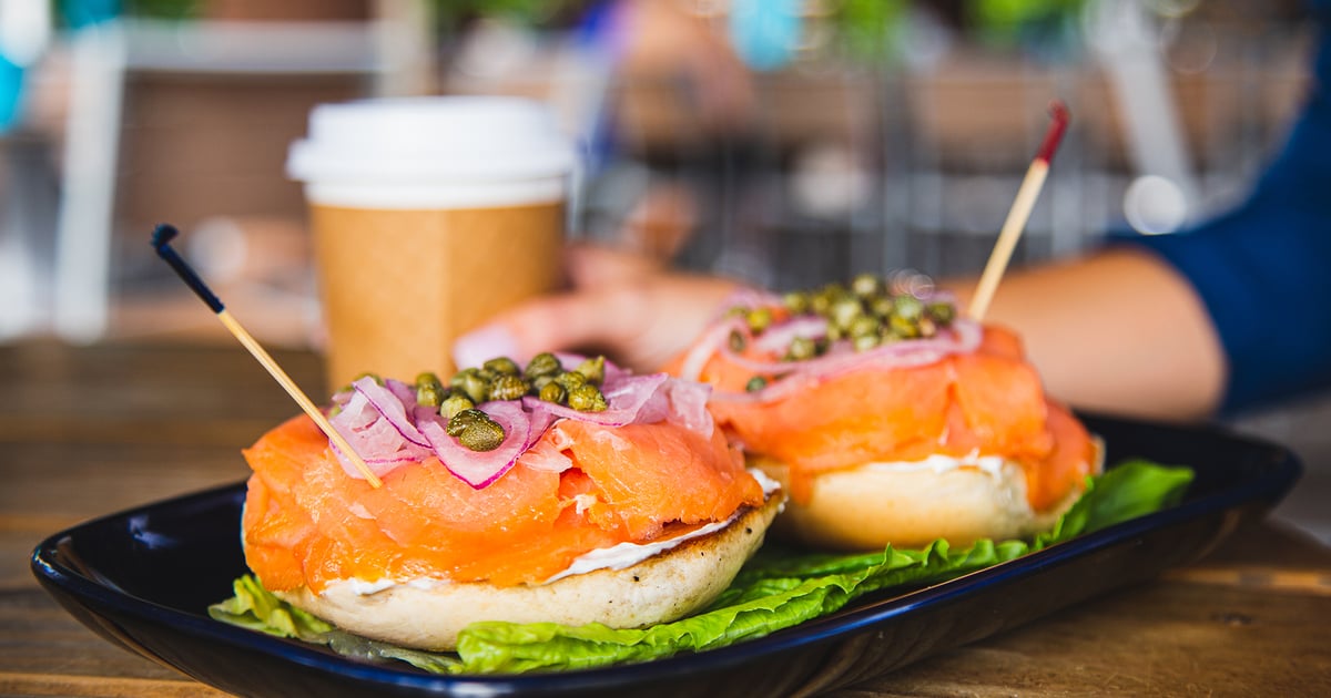 Acme Lox and Bagel - Lucky Fish Beach Bar & Grill in South Florida