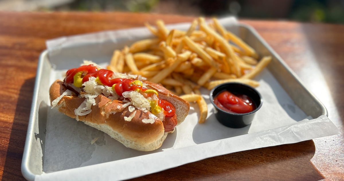Nathan's® Hot Dog - Lucky Fish Beach Bar & Grill in South Florida