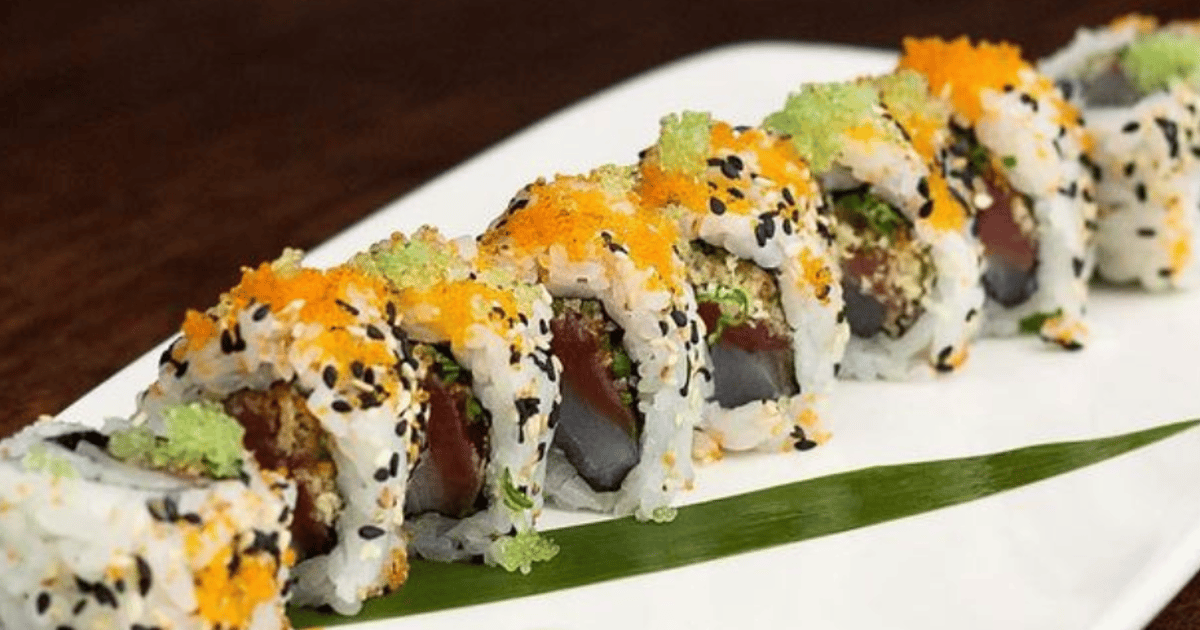 Fantasy Roll - Main Menu - Wok n Fire | Asian Inspired Sushi Restaurant ...