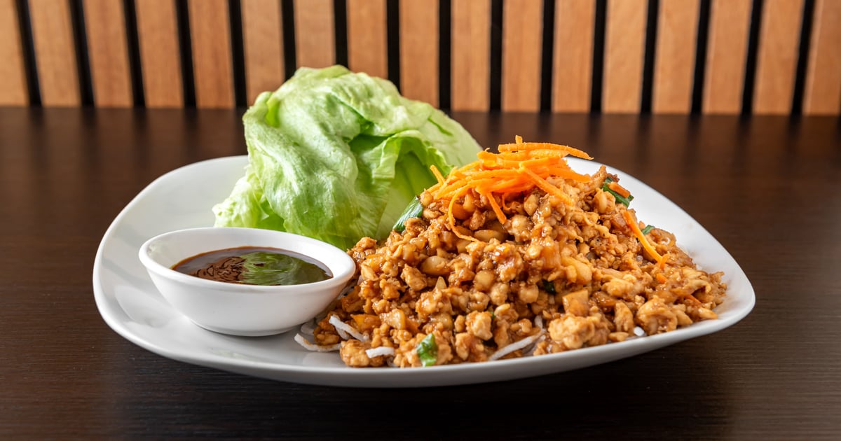 Lettuce Wraps Chicken - Wok n Fire | Asian Fusion Sushi Restaurant in ...
