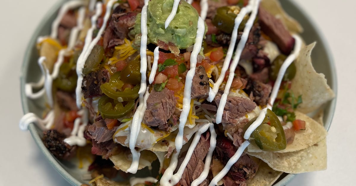 Brisket Nachos - Barrel & Bones Craft Bar and Smokehouse
