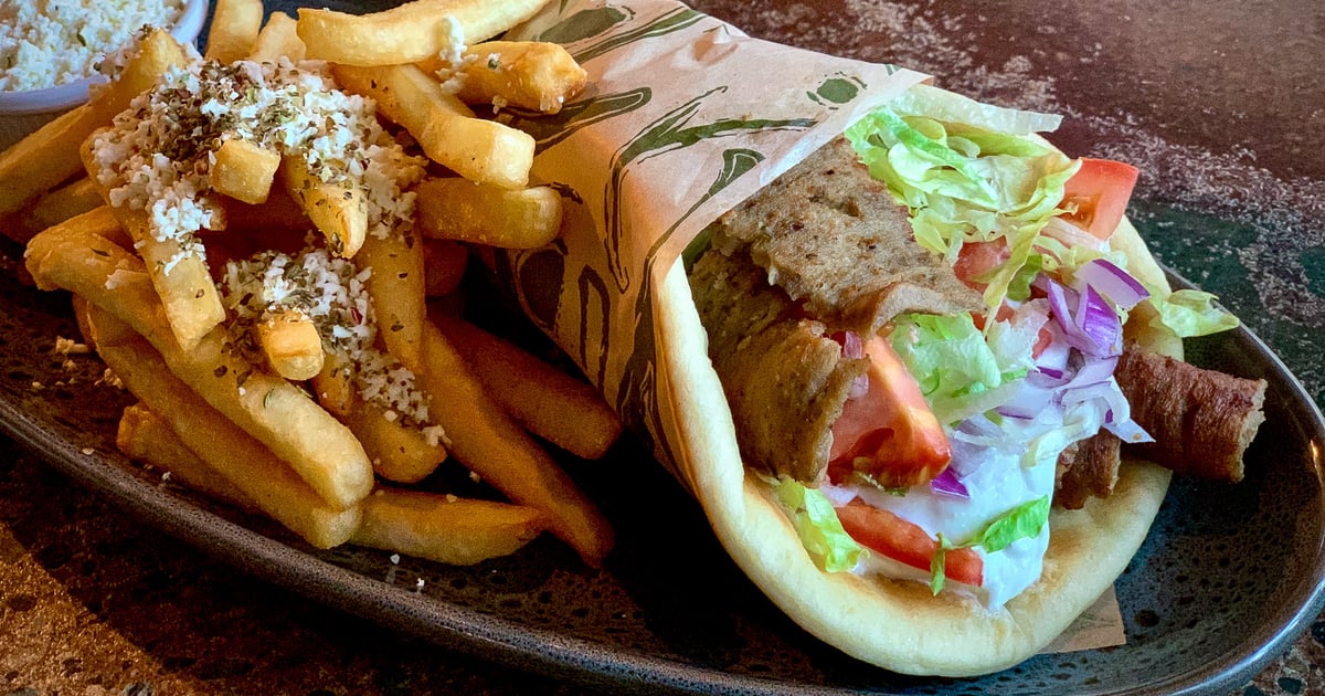 Classic Gyro - Dinner - Kafé Neo (Kafé Neo Woodstone Group) - Greek ...