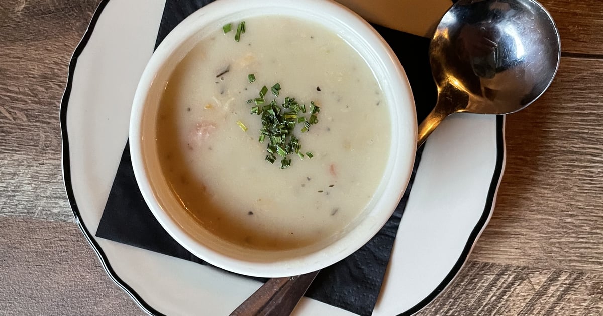 Clam Chowder Cup - Salty Mary's Oyster Bar and Tavern