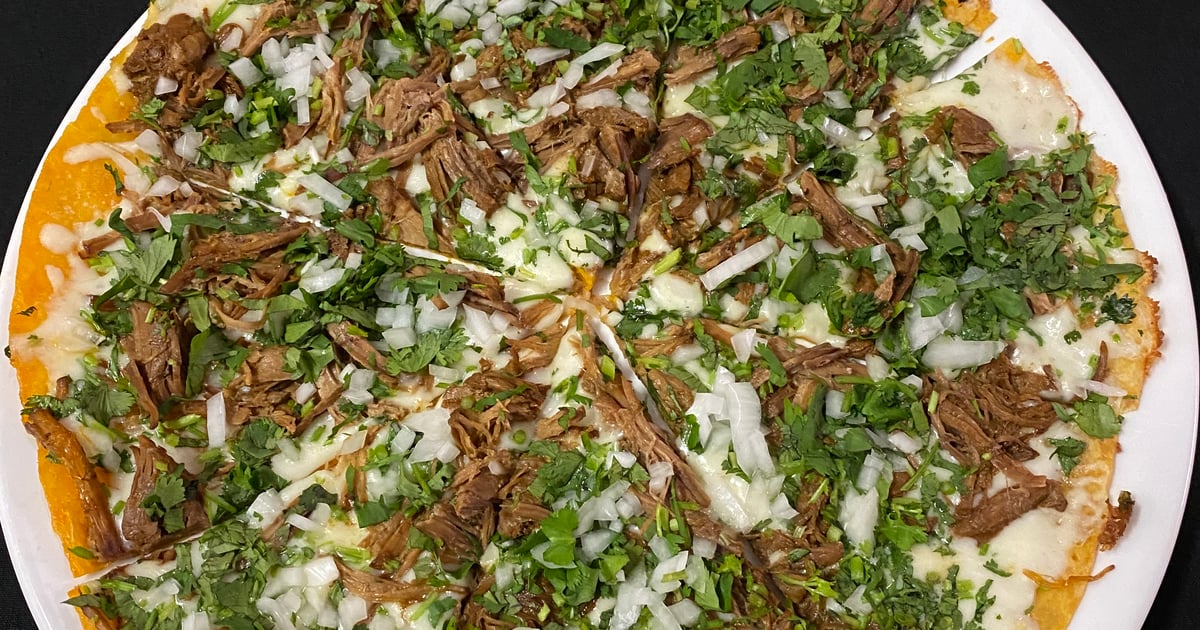 Birria Pizzadilla - Vaquero Y Mar - The Best Mexican Restaurant in Ventura