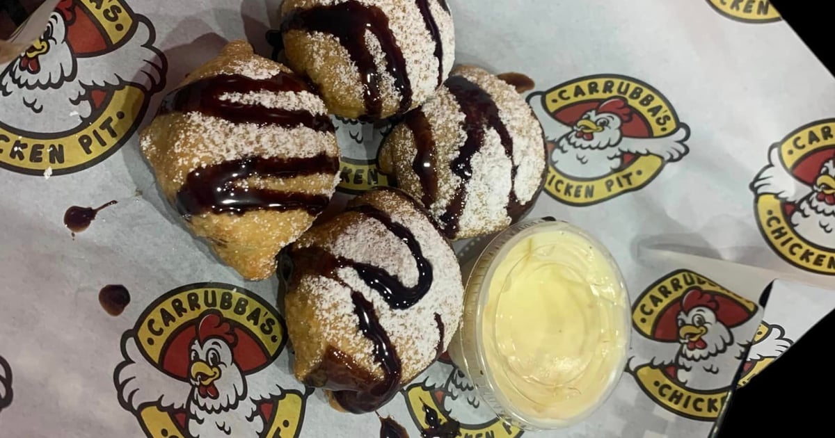 Deep Fried Oreos (4 pc) - Menu - Carrubba's Chicken Pit - Barbecue ...