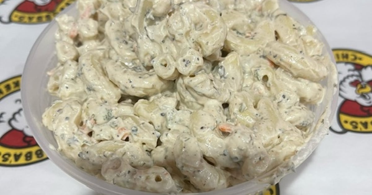 Macaroni Salad - Menu - Carrubba's Chicken Pit - Barbecue Restaurant in ...