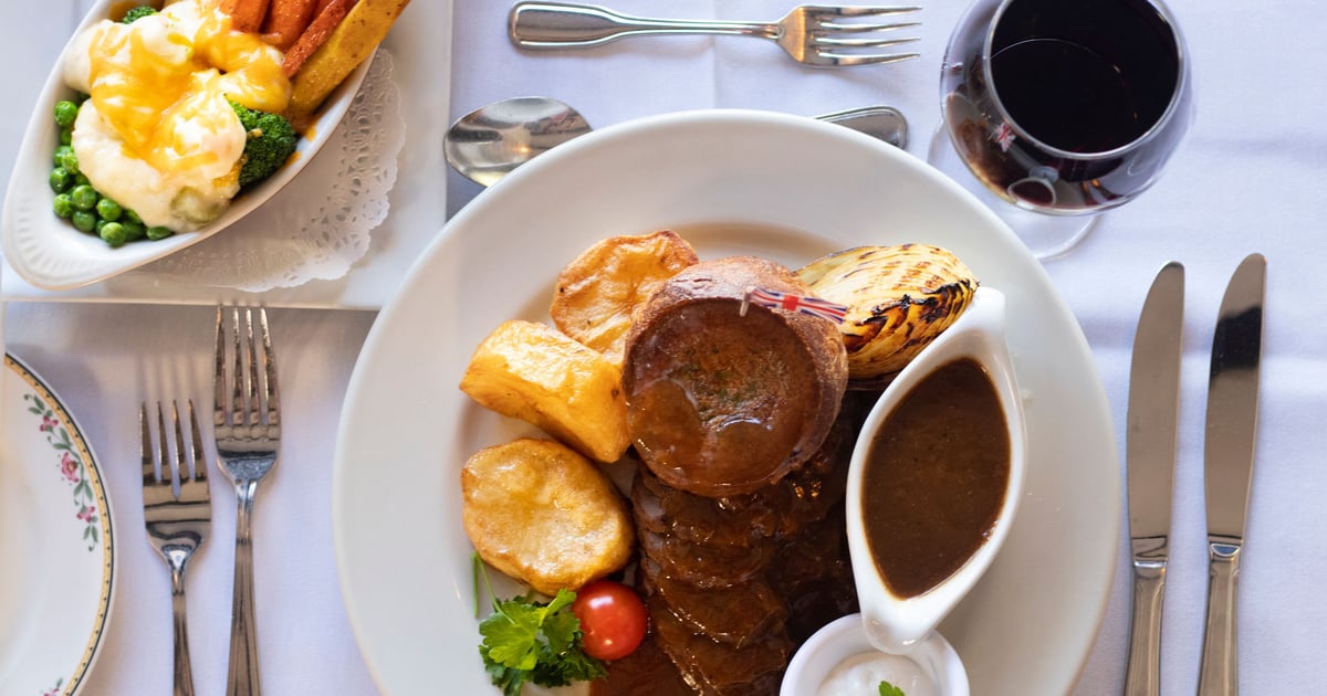 Traditional Sunday Roast - Ye Olde King's Head - British Restaurant in CA