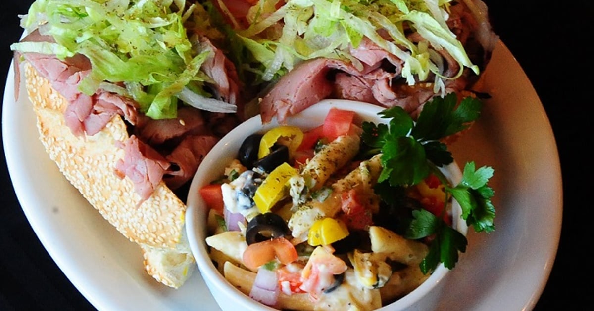 PILED HIGH ROAST BEEF - Main Menu - Streets of New York