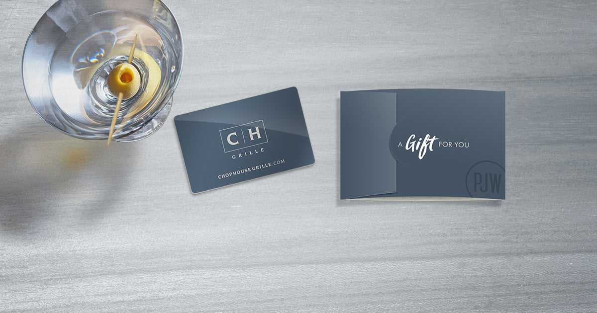 Digital Gift Cards - ChopHouse Grille : Exton, PA