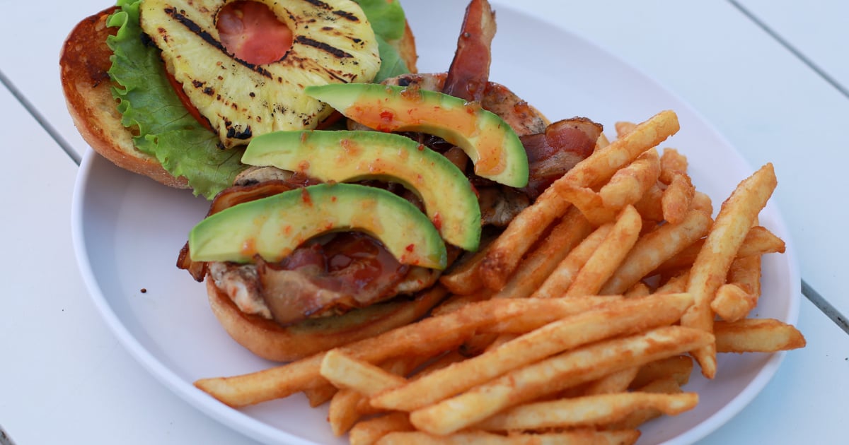 30A Chicken Sandwich - Menu - Shelby's Beach Bar and Grill - American ...