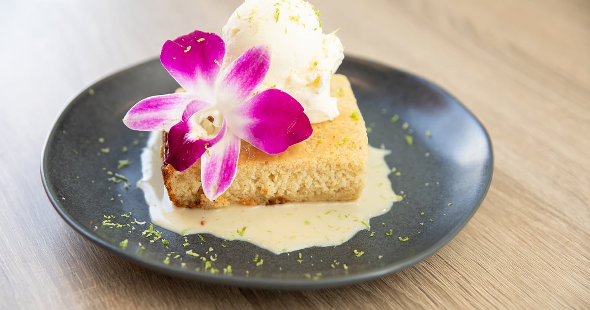 Rum Cake à la Mode - Fleur Cuisine Harborside