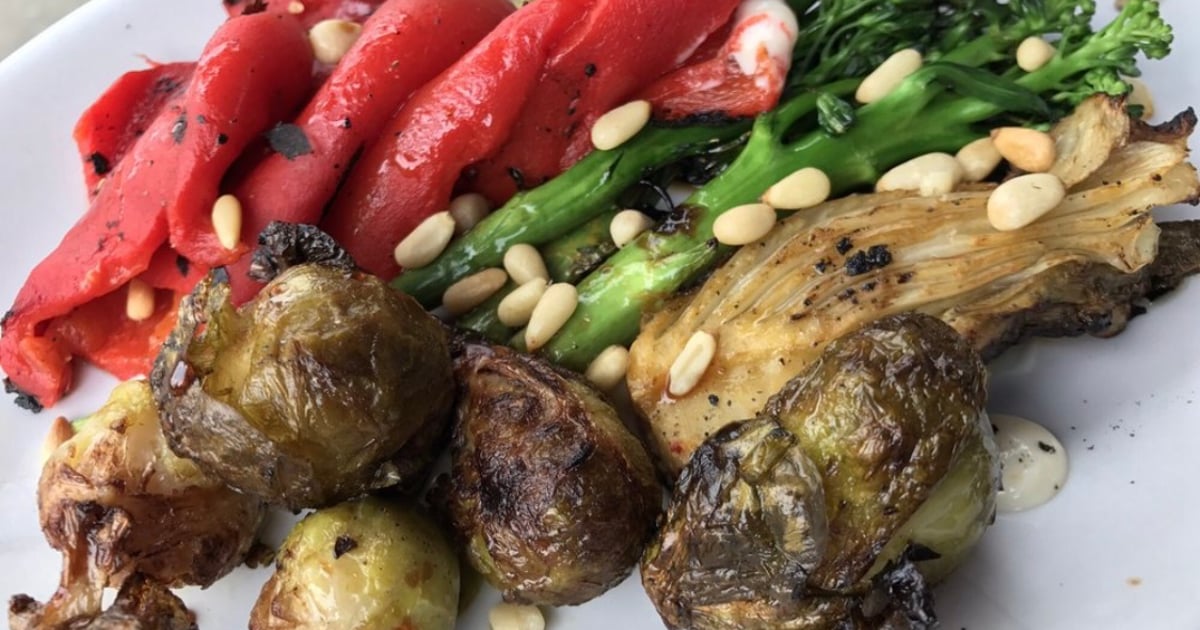 Fire Roasted Vegetables - Tablas Woodstone Taverna (Kafé Neo Woodstone ...